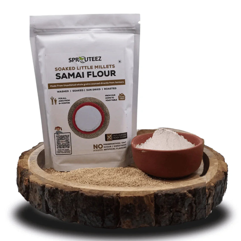 Presoaked Little Millet Flour | Saamai flour – Sprouteez Store