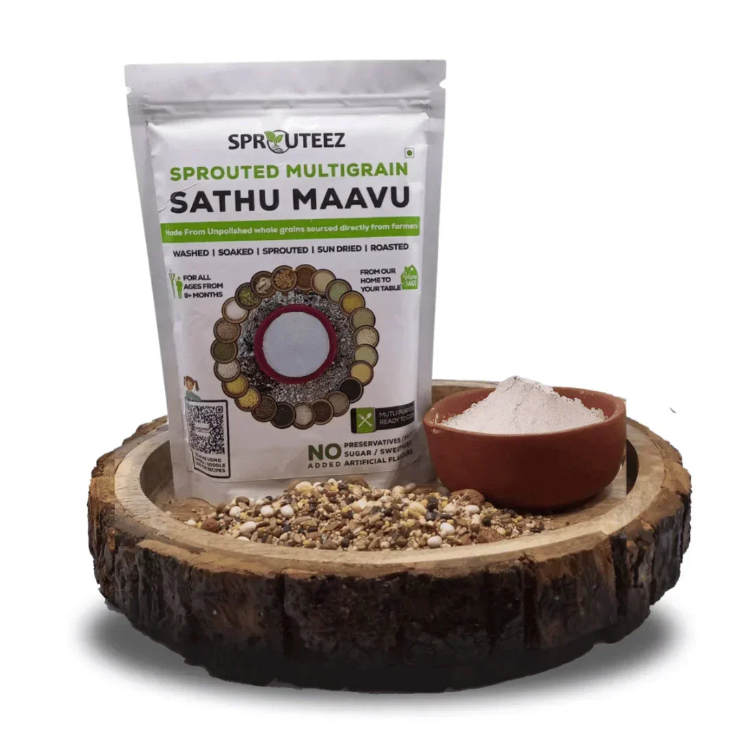 Sprouted Sathumaavu an Organic Health Mix | Sprouteez Store